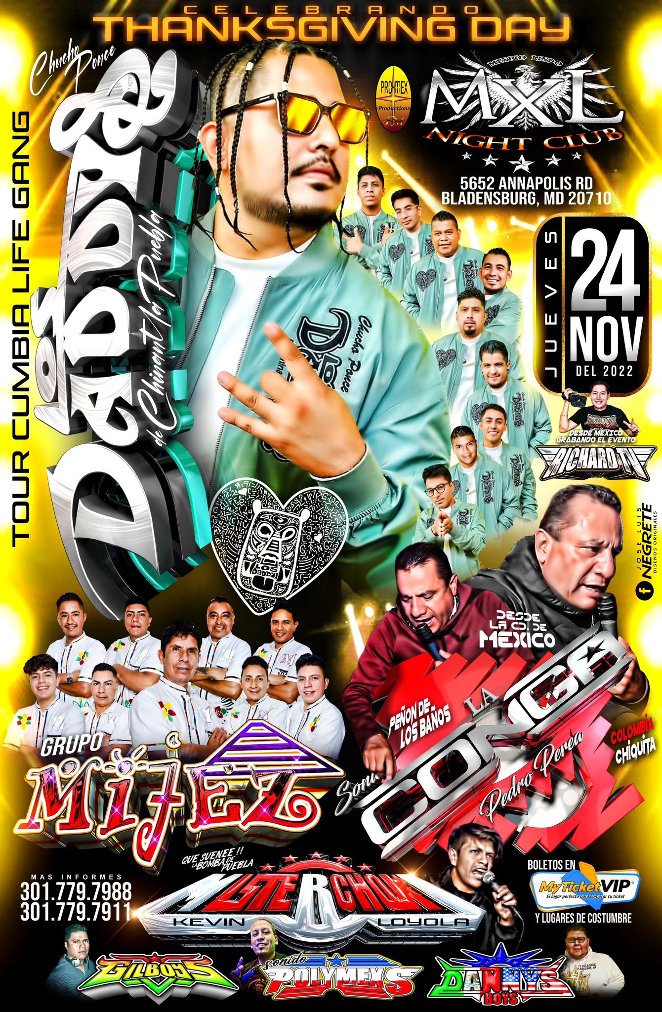 LOS DADDYS DE CHINANTLA LA CONGA - My Ticket VIP